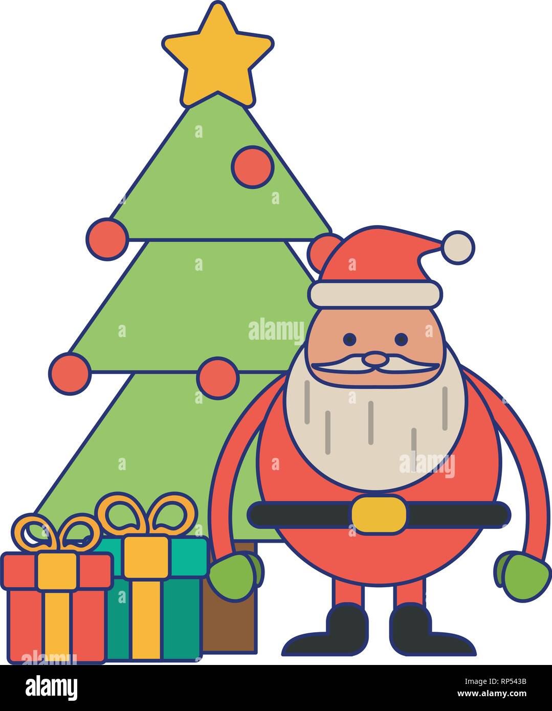 Christmas season cartoons Stock Vector Image & Art - Alamy