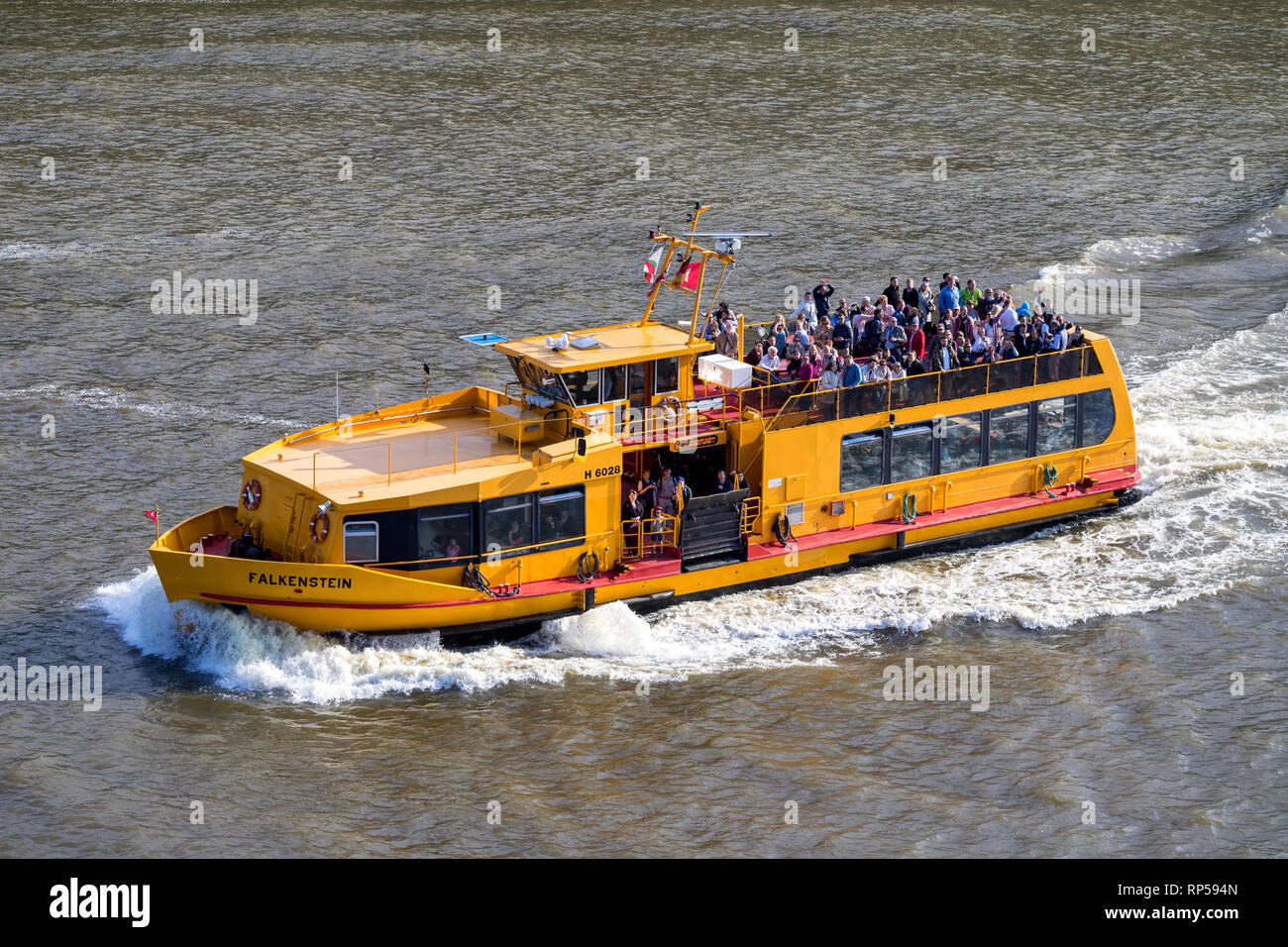 FALKENSTEIN, ferry boat of HADAG on Hamburg harbor tour Stock Photo - Alamy