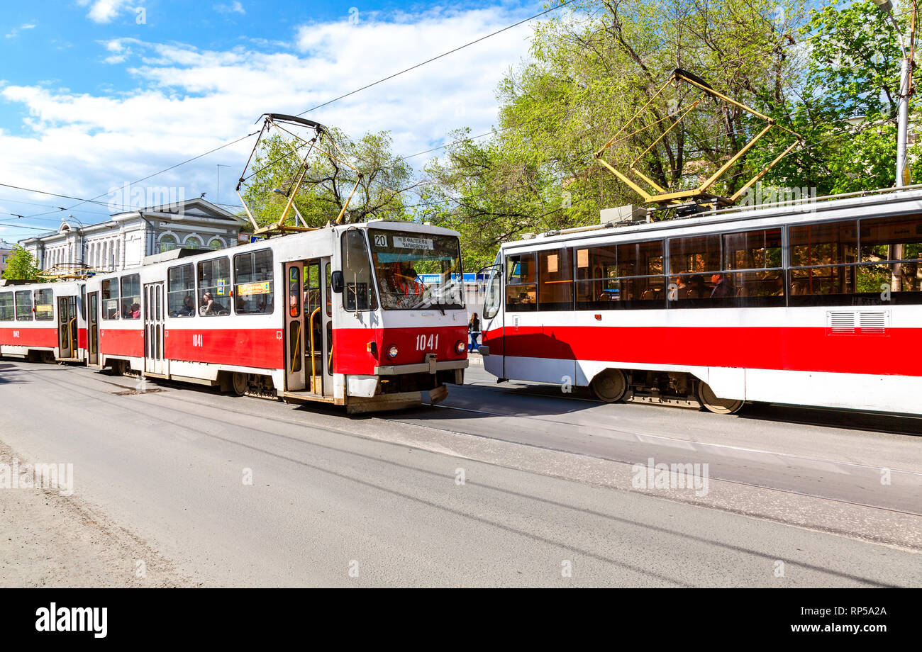 Russian public transport hi-res stock photography and images - Alamy