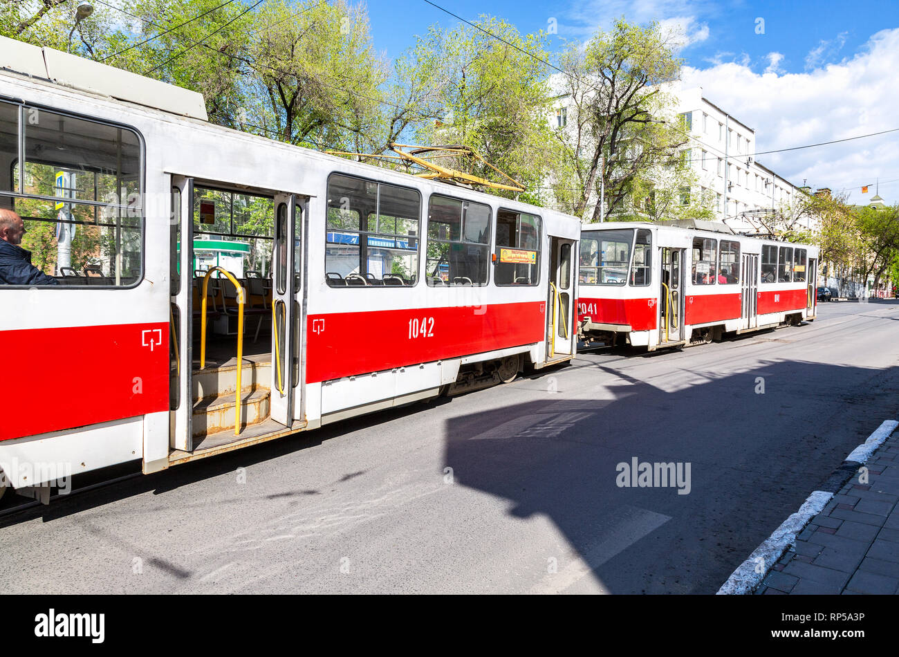 Russian public transport hi-res stock photography and images - Alamy