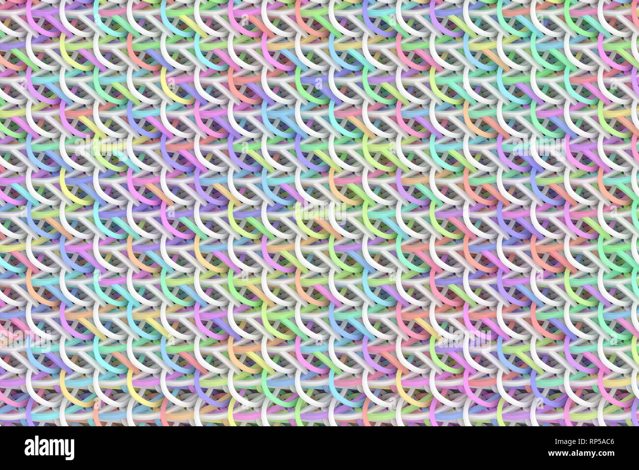 Abstract geometric string mats, CGI composition, for web page, graphic ...