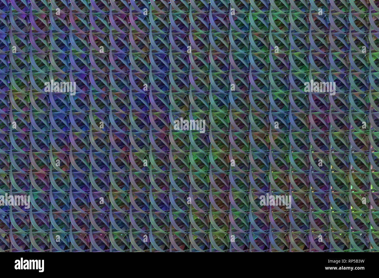 Abstract geometric string mats, CGI composition, for web page, graphic ...