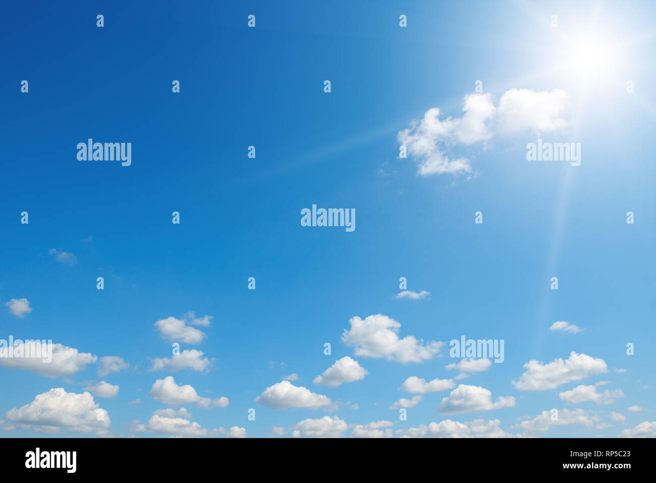 Sky blue sun hi-res stock photography and images - Alamy