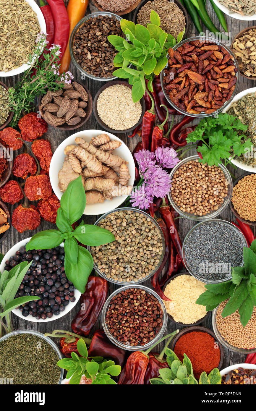 Fresh Herbs And Spices