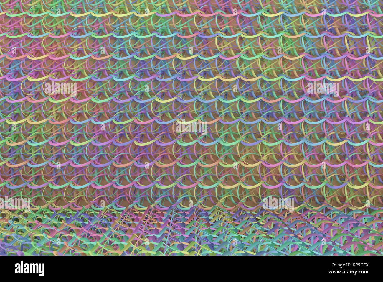 Geometric backdrop, string mat, CGI composition. For web page ...