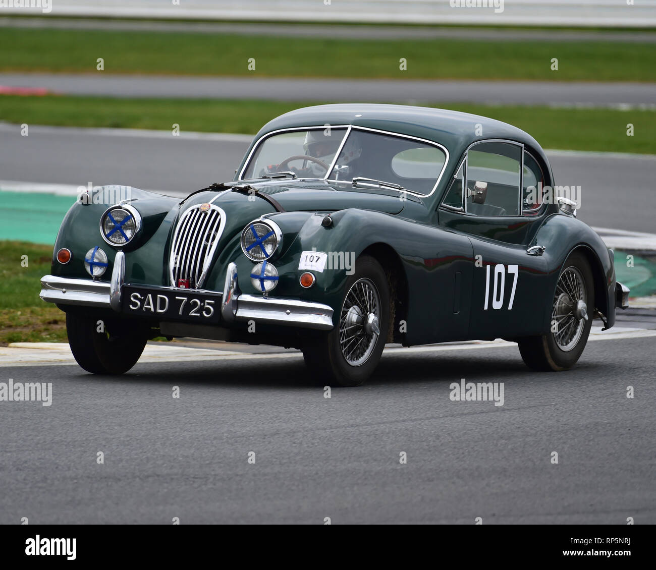 Nicholas Topliss, Jaguar XK140, VSCC, Pomeroy Trophy, Silverstone, 16th ...