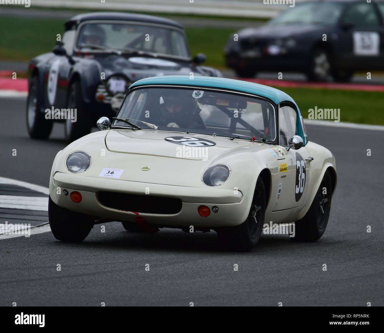 Rory Jack, Lotus Elan, VSCC, Pomeroy Trophy, Silverstone, 16th February ...