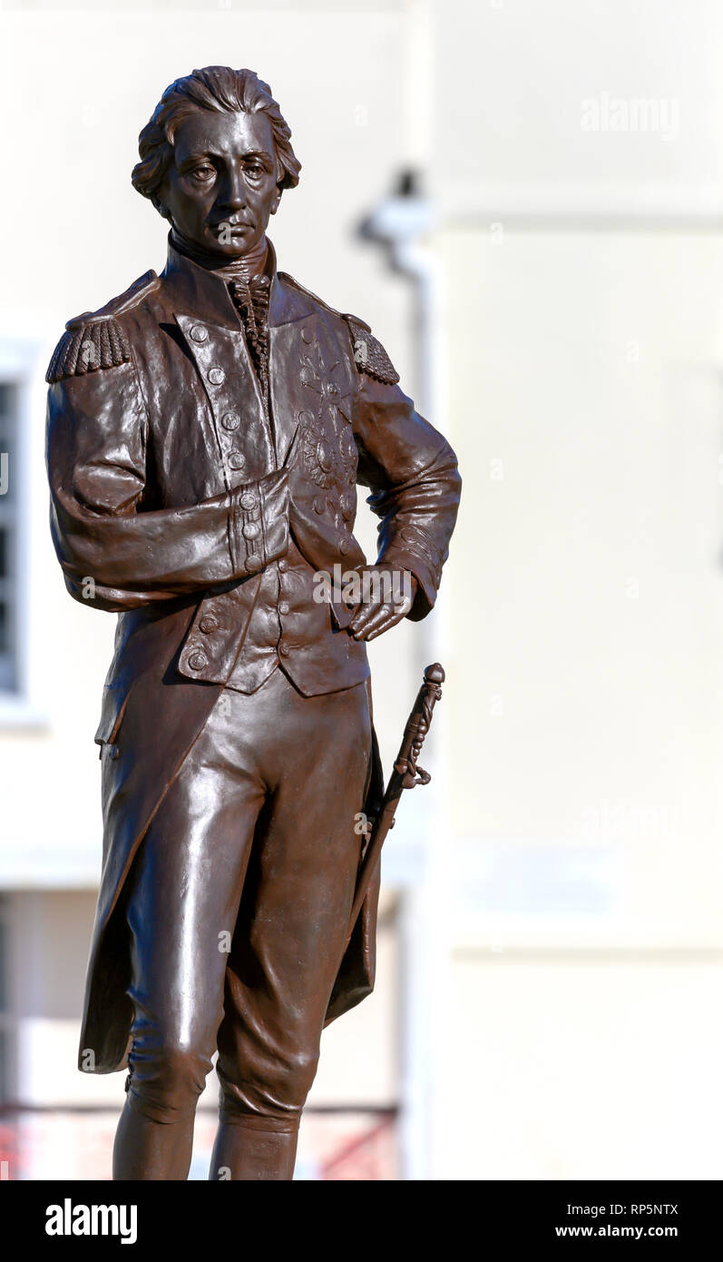 Lord nelson memorial statue hi-res stock photography and images - Alamy
