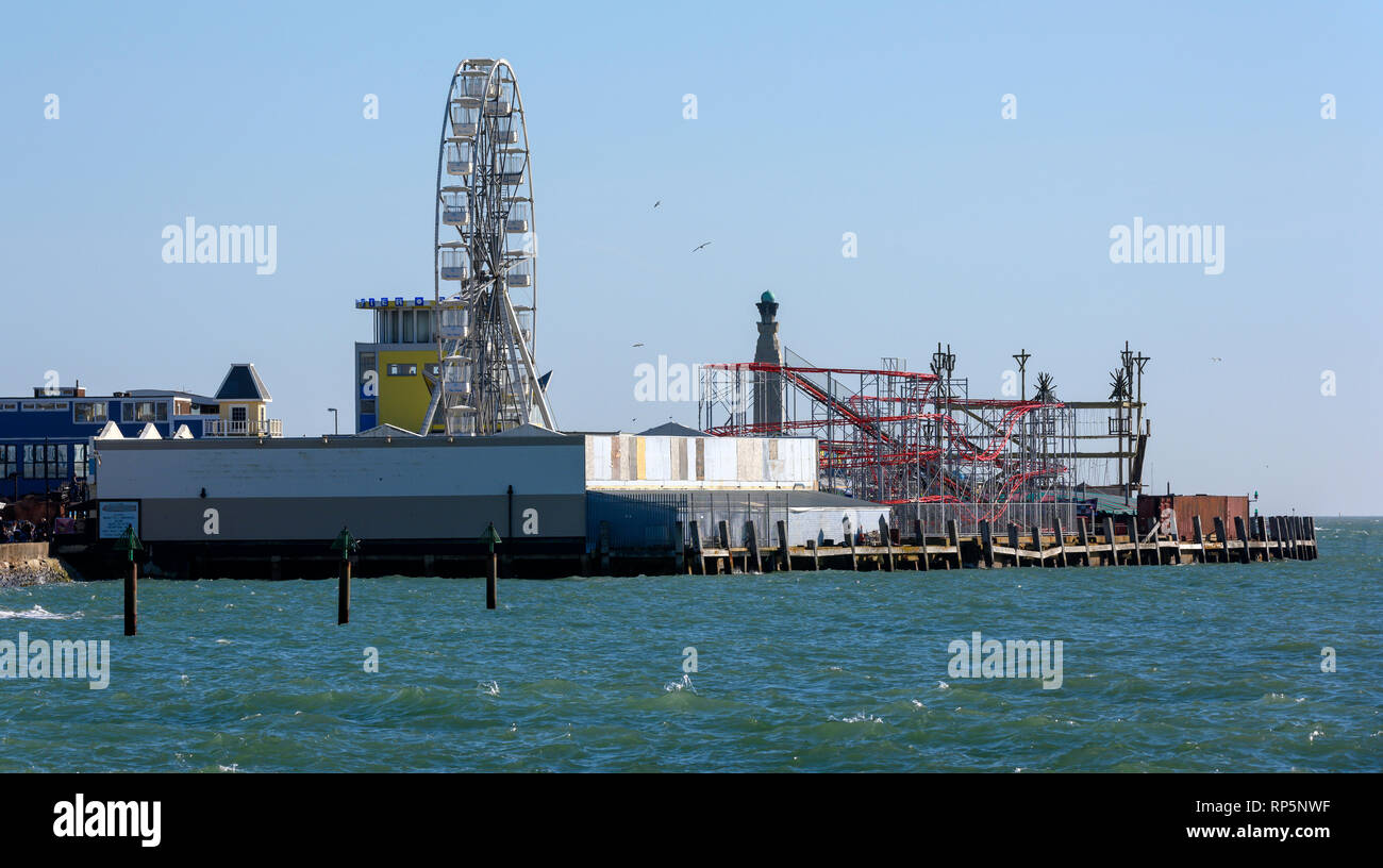 Clarence Pier, Southsea, Portsmouth, Hampshire, England, UK Stock Photo ...
