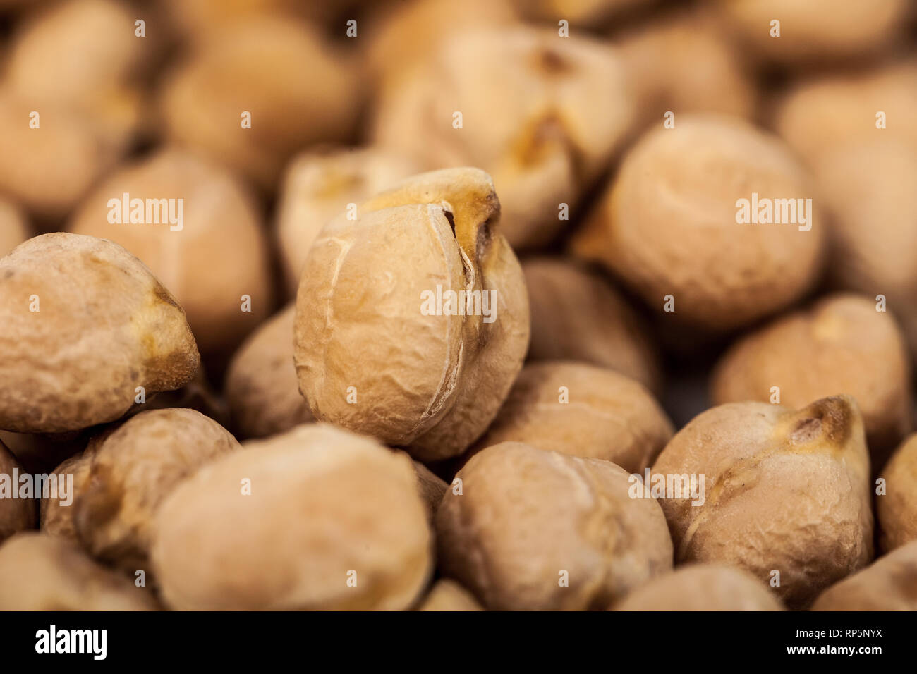 healthy food. chickpeas background. chickpeas texture. macro ...
