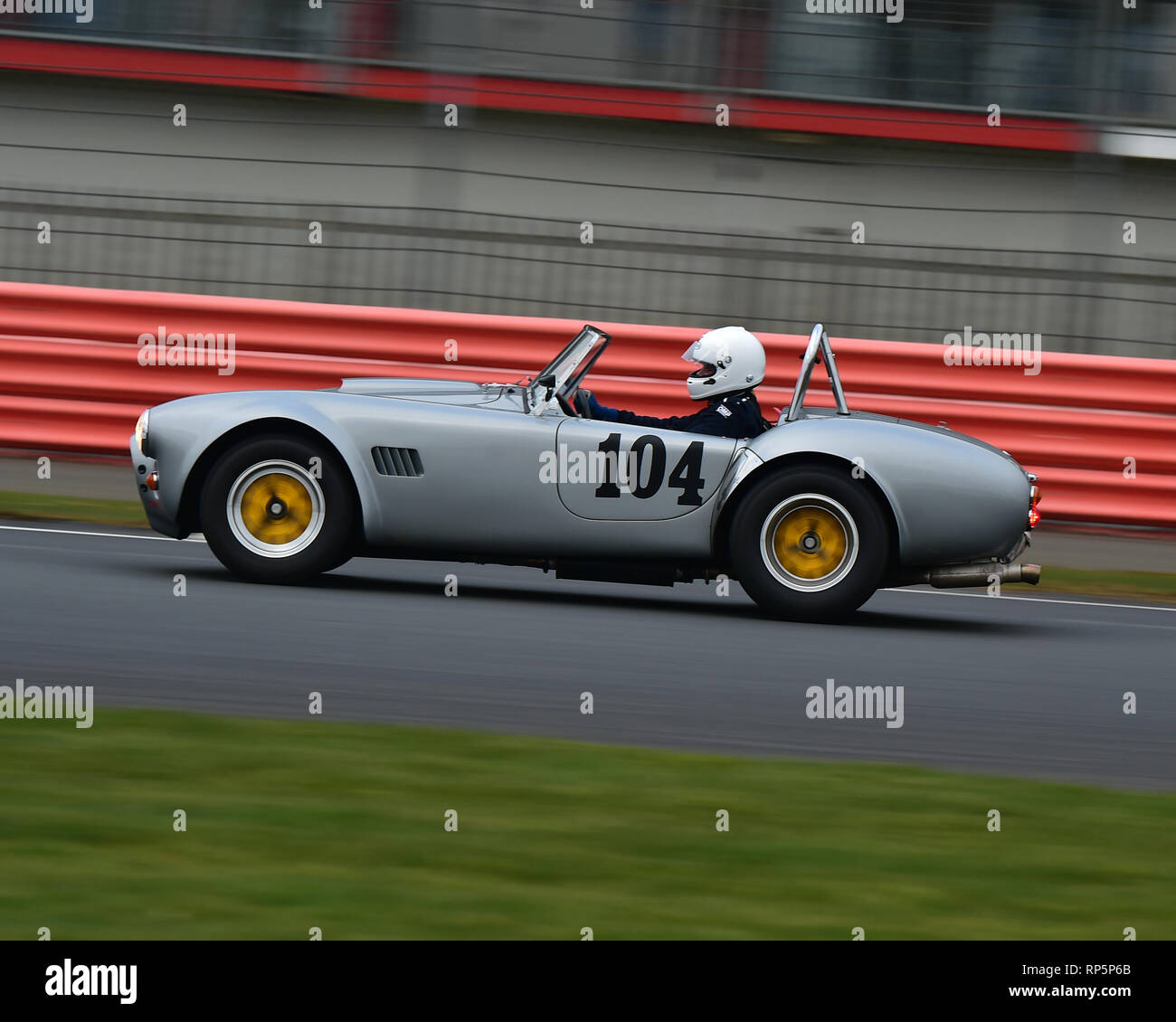 Ted Shepherd, AC Cobra MK IV, VSCC, Pomeroy Trophy, Silverstone, 16th ...