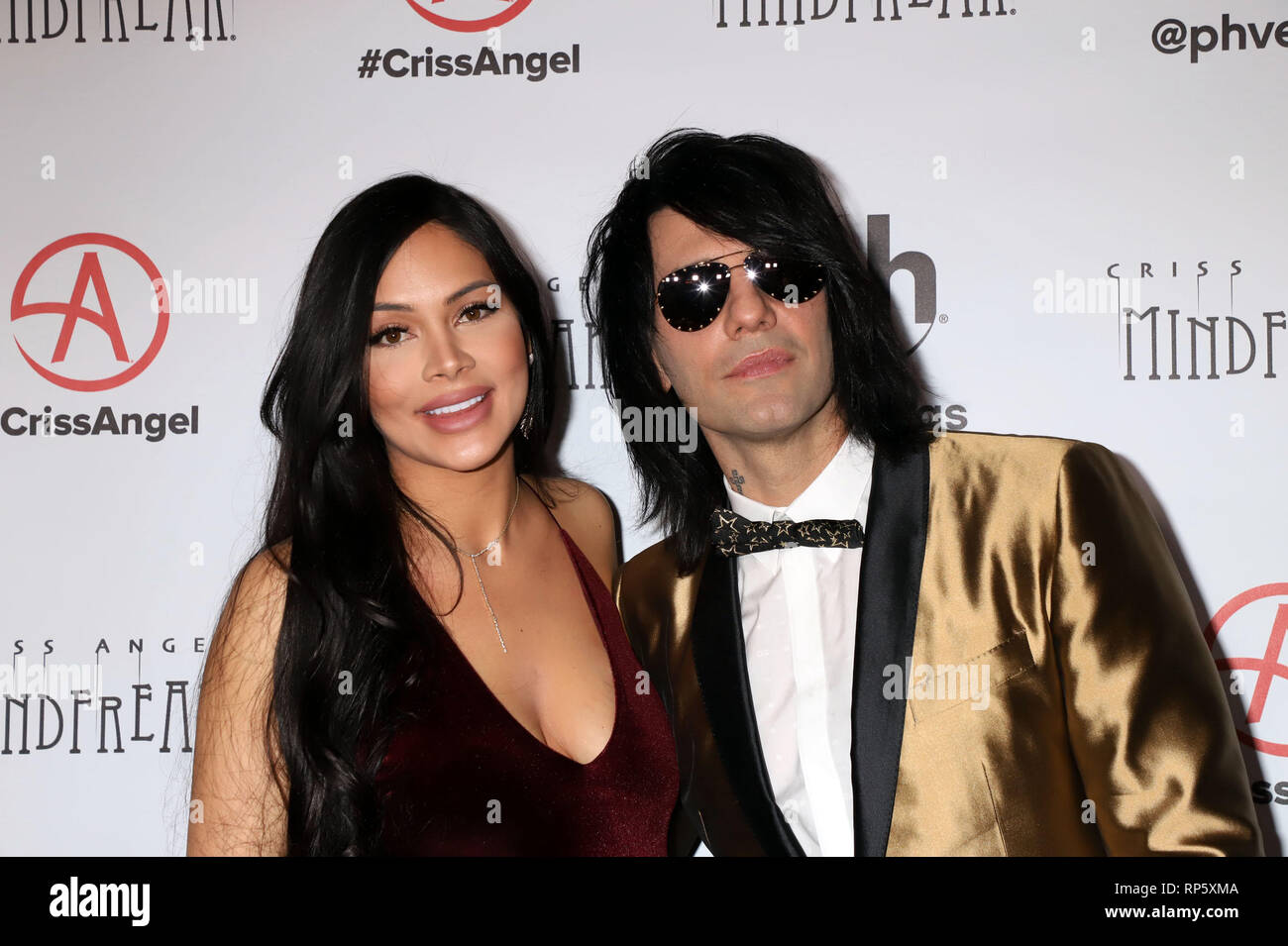 Celebrities Attend The Criss Angel Mindfreak Gala Opening At Planet