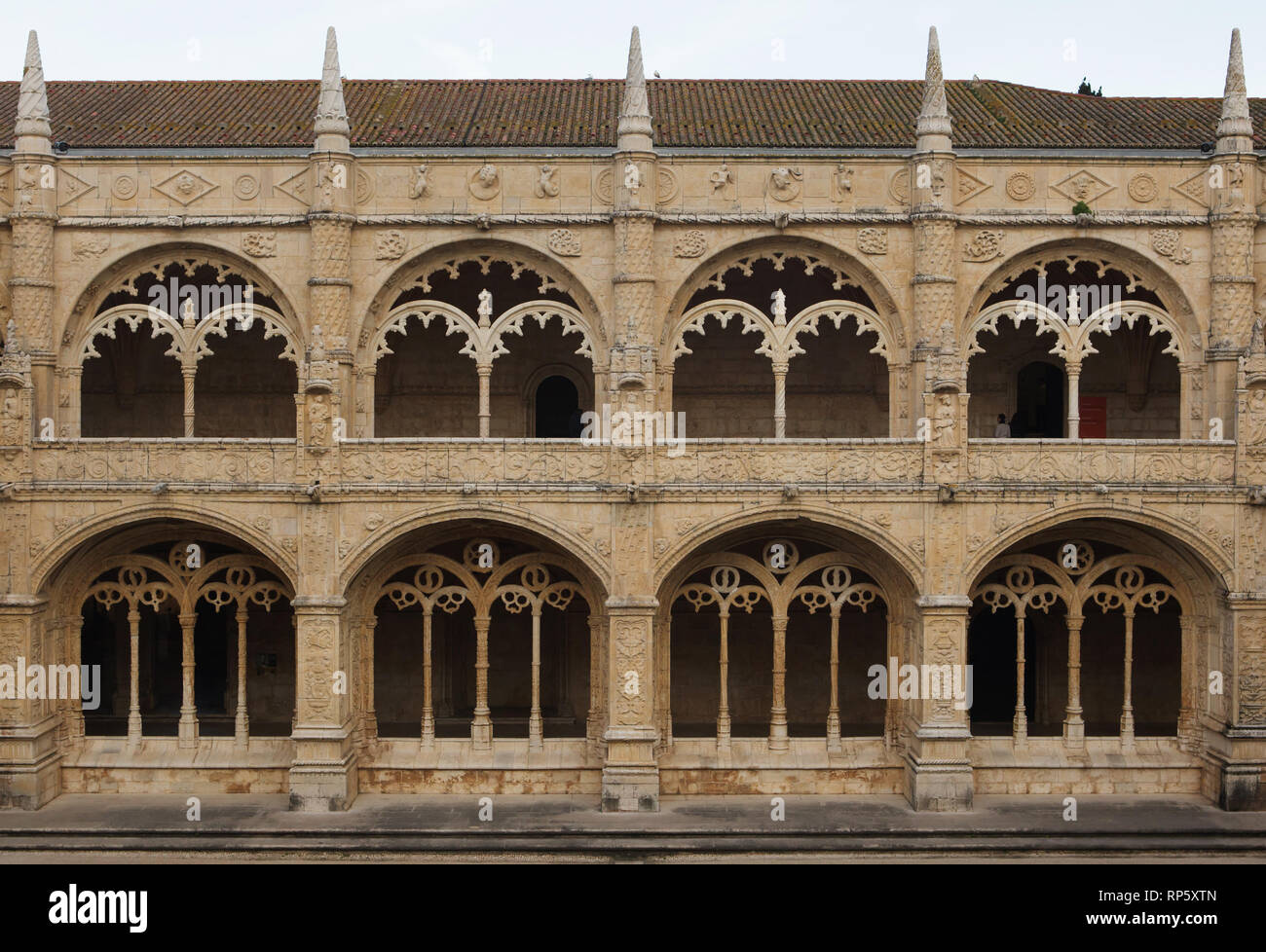 Two Storey Gothic Cloister High Resolution Stock Photography and Images ...