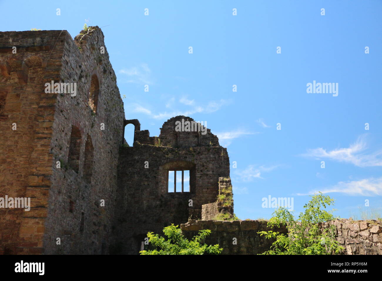 Alt Eberstein Castle ruins Stock Photo - Alamy