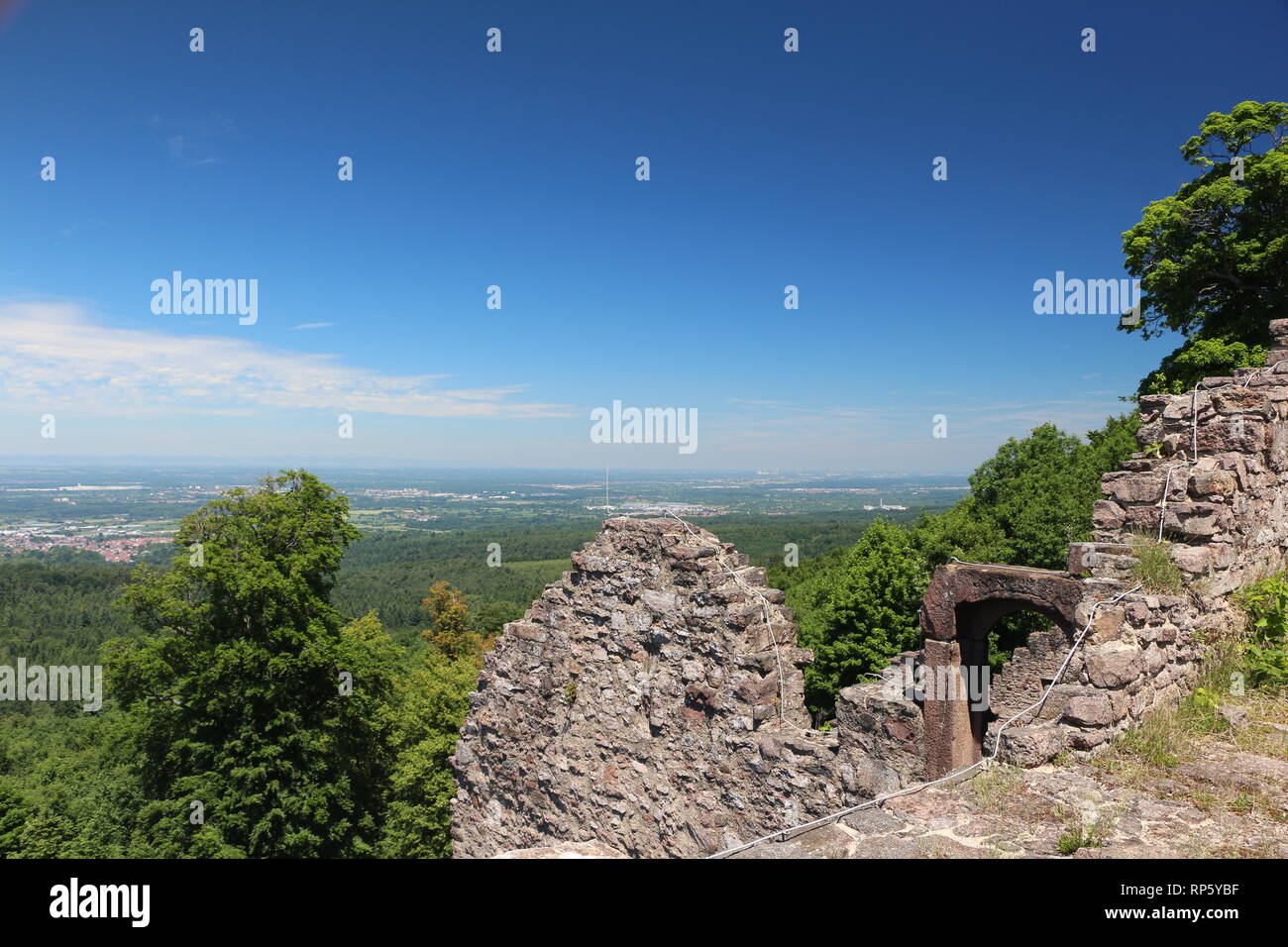 Alt Eberstein Castle ruins Stock Photo - Alamy
