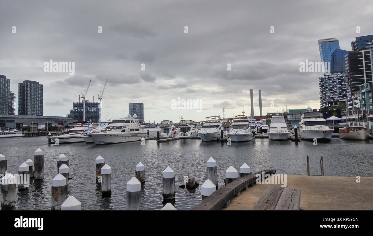 Melbourne docklands hi-res stock photography and images - Alamy