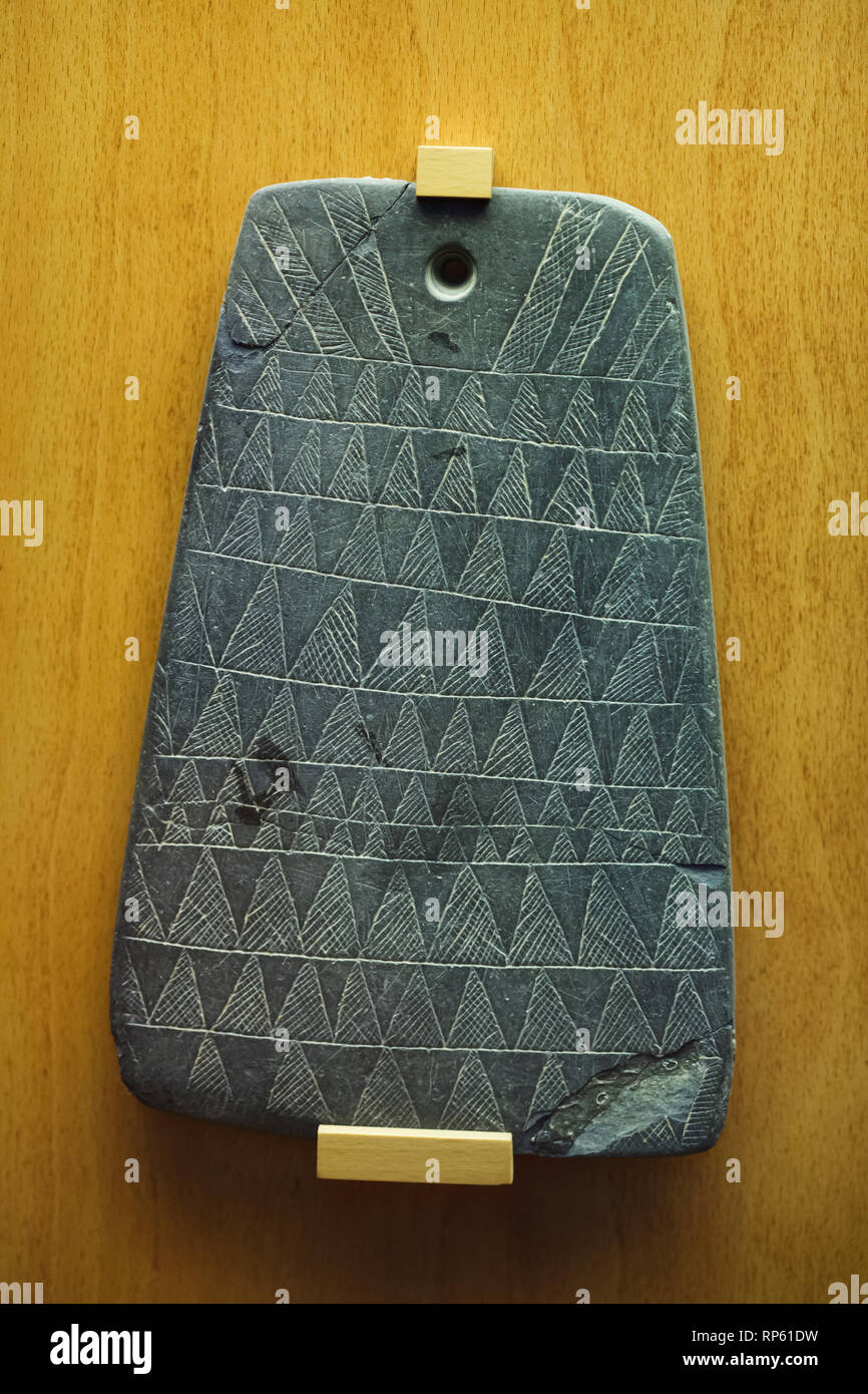 Collection of neolithic artefacts hi-res stock photography and images ...