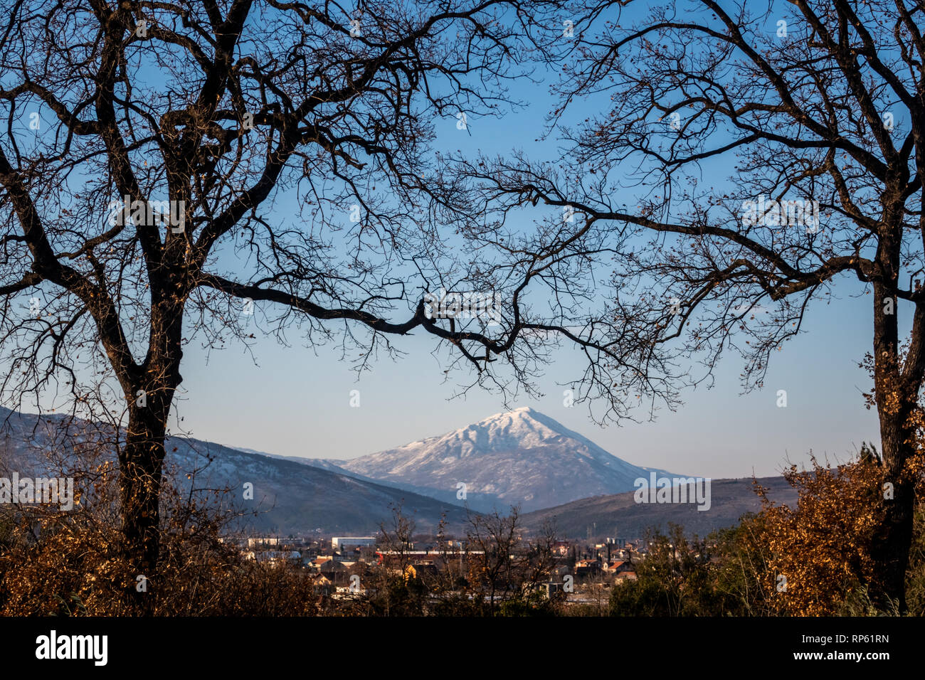 Mountain landscape poster hi-res stock photography and images - Alamy