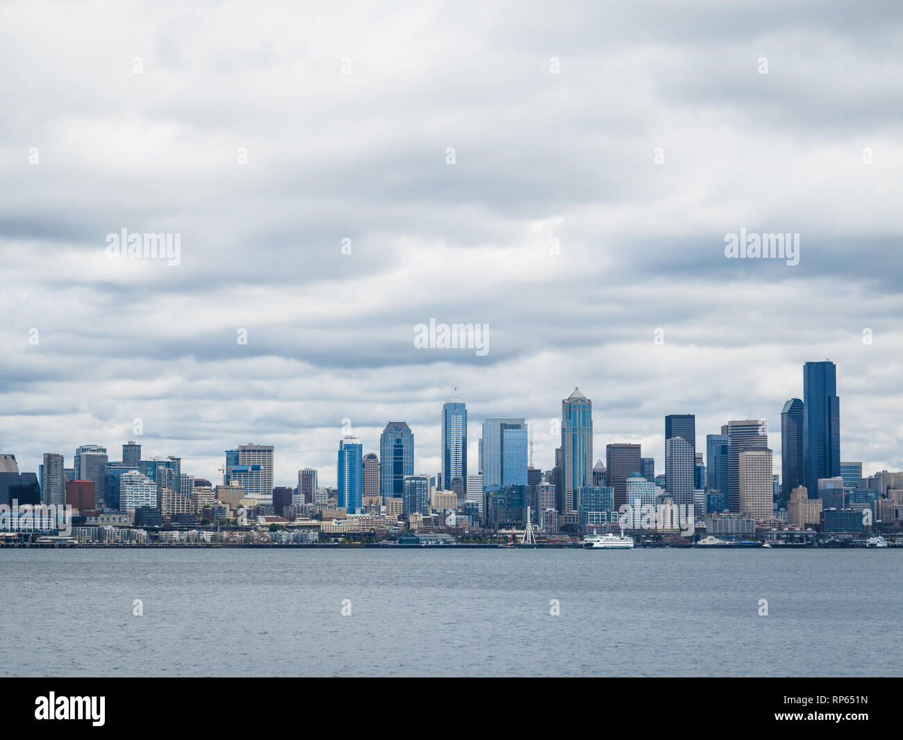 View Seattle Skyline From Ferry High Resolution Stock Photography and ...