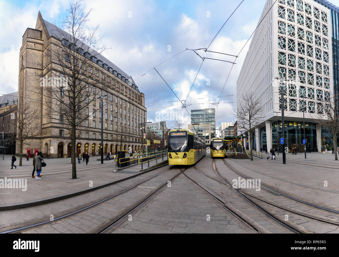 Manchester's Metrolink tram system has been developed to encourage ...