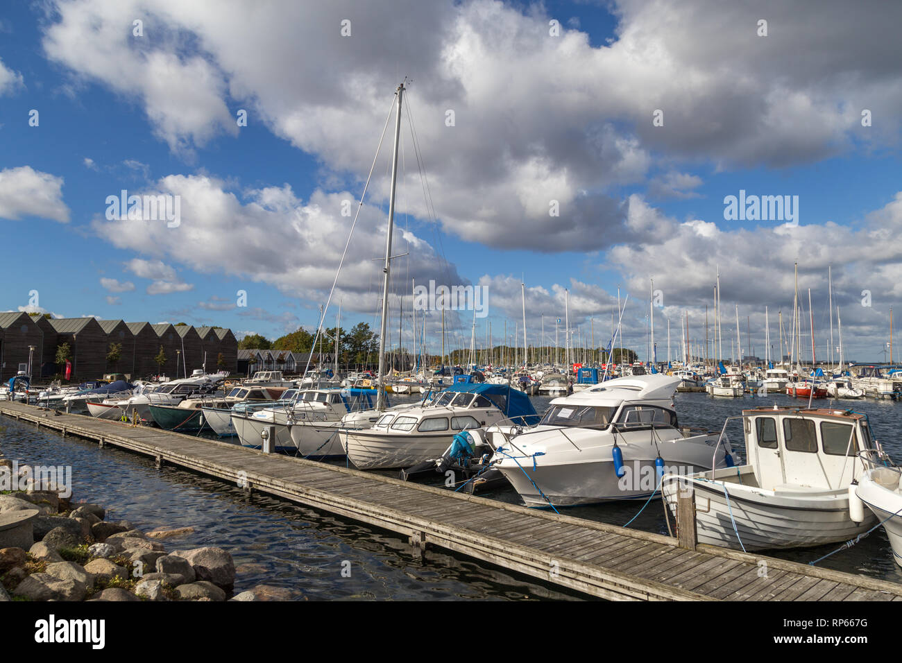 Kastrup Yacht Harbour in Copenhagen, Denmark Stock Photo - Alamy
