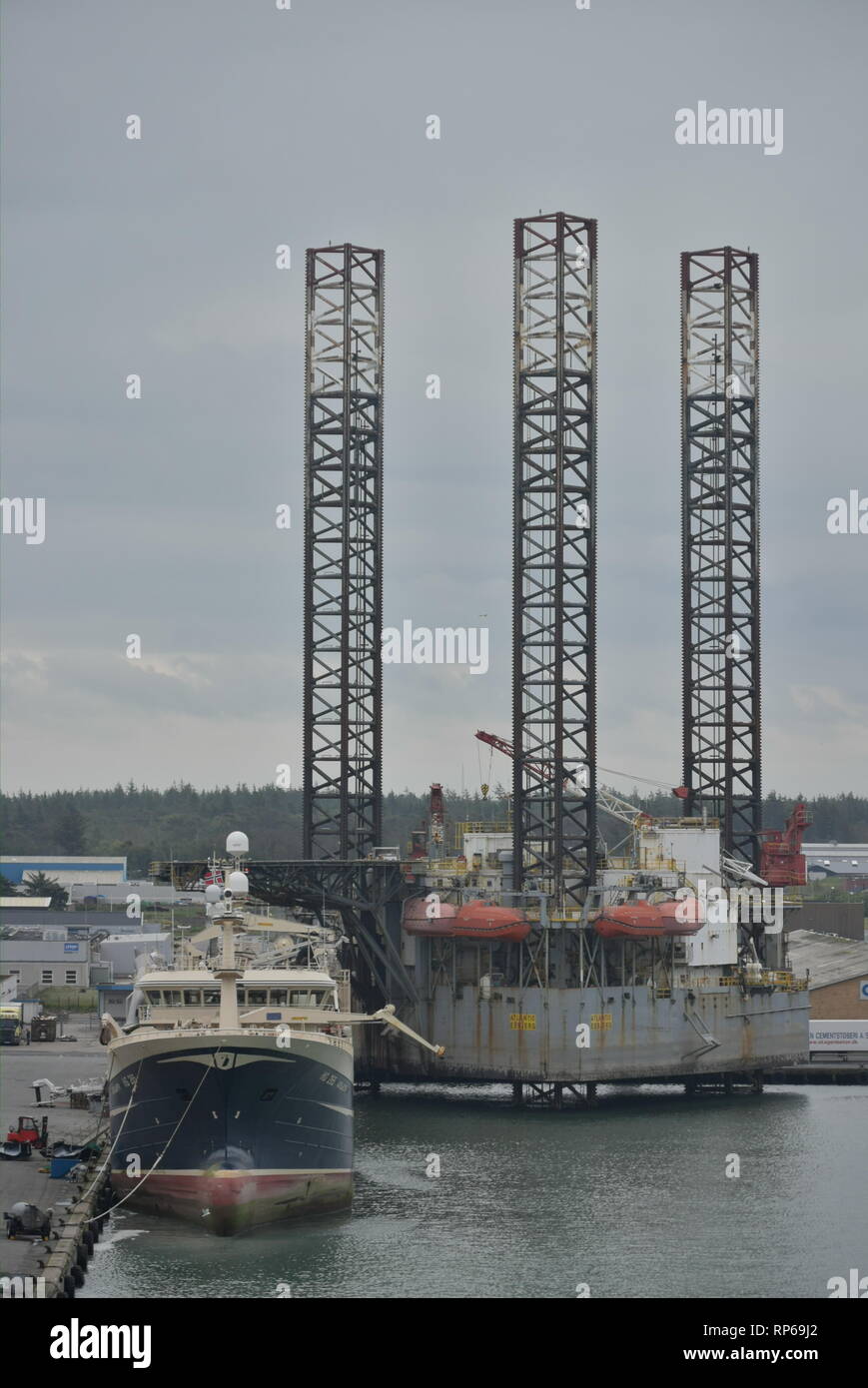 Esbjerg harbour denmark hi-res stock photography and images - Alamy