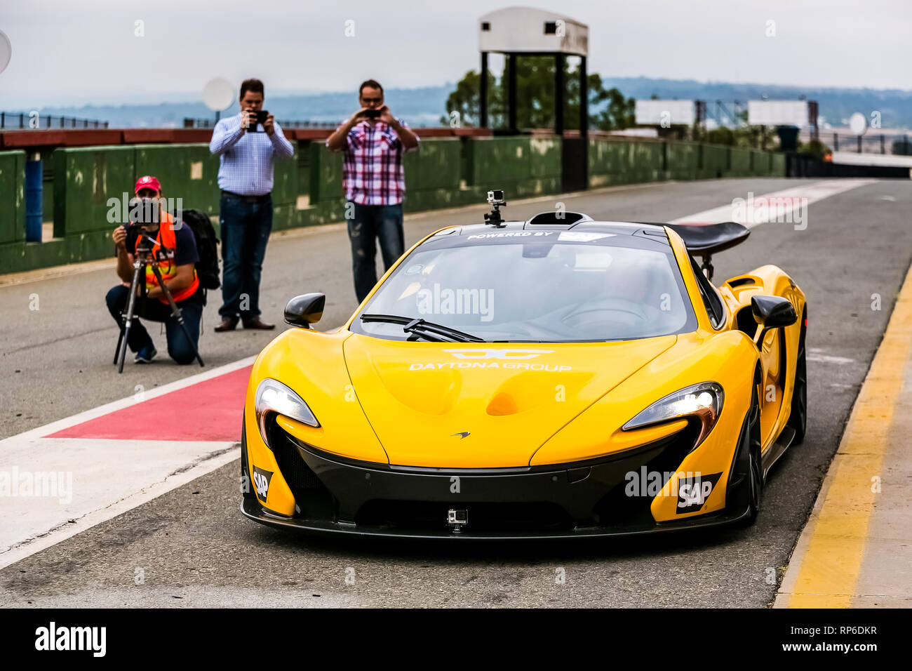 Johannesburg, South Africa - October 11 2014: McLaren Day at Kyalami ...