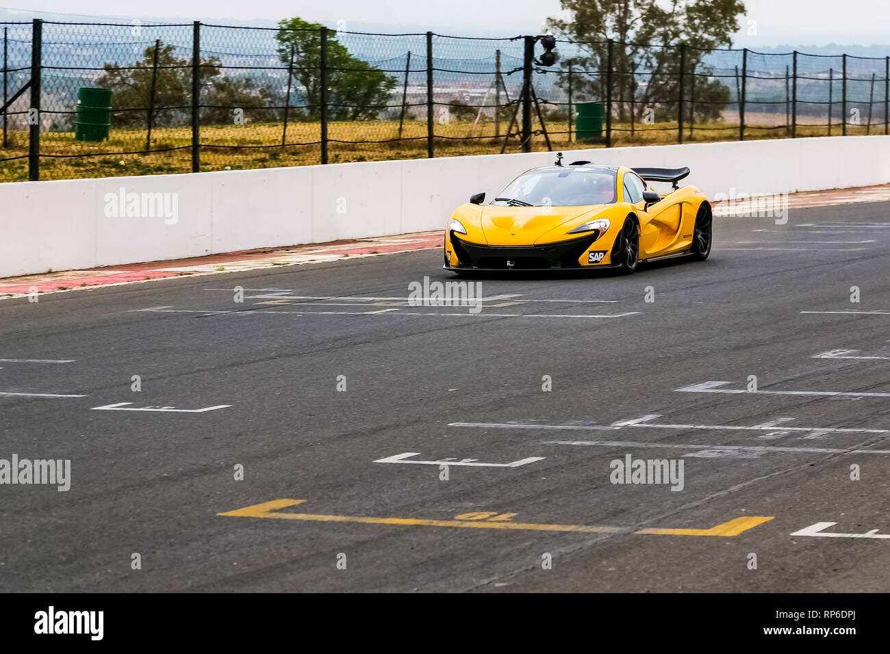 Johannesburg, South Africa - October 11 2014: McLaren Day at Kyalami ...