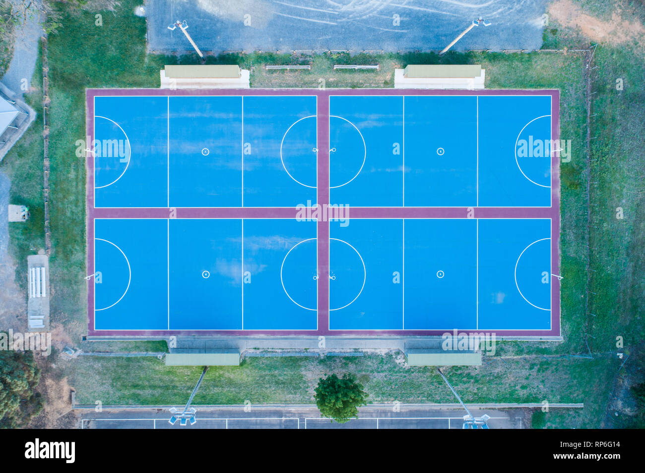 Netball courts hi-res stock photography and images - Alamy