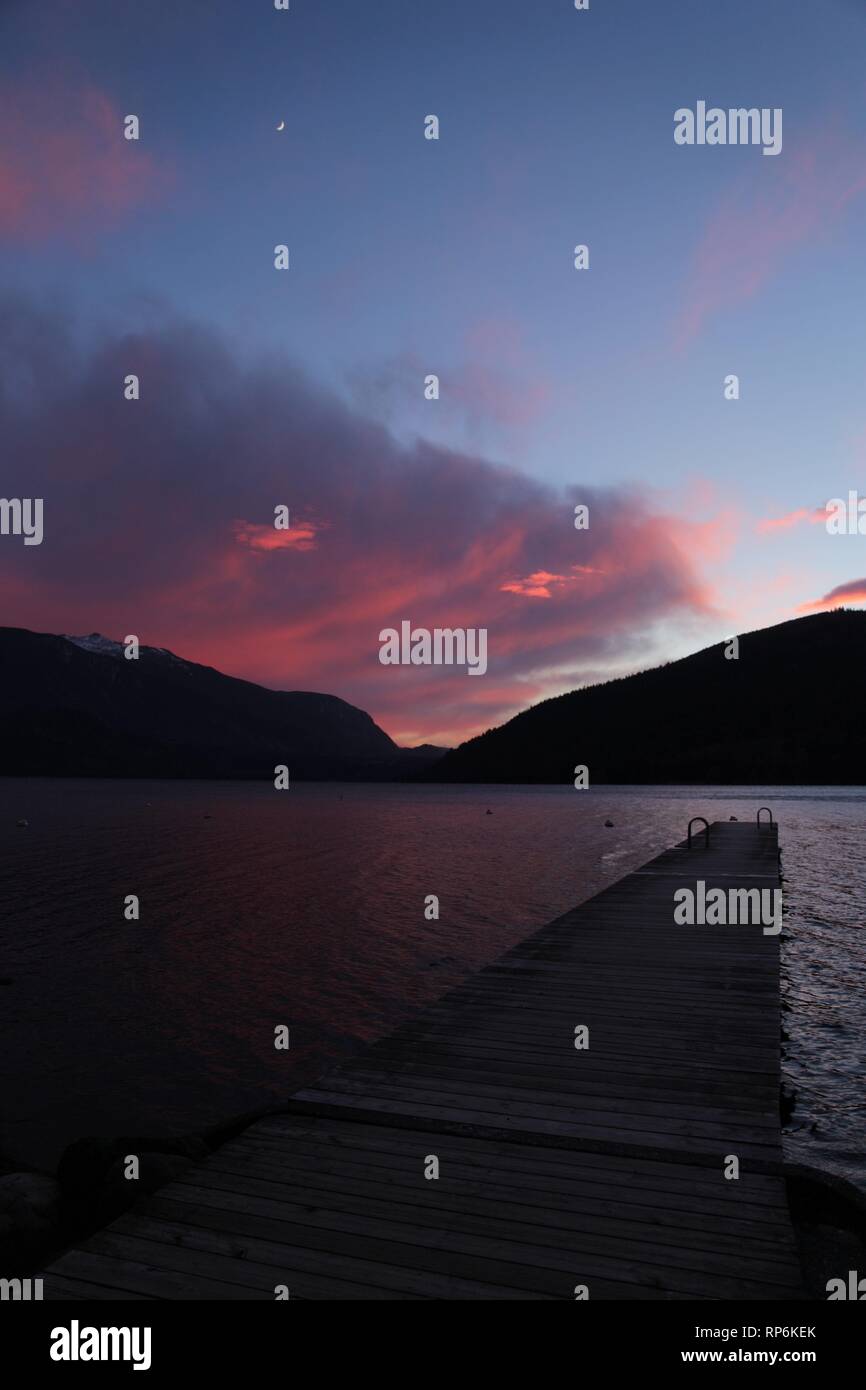 Wide angle sunset hi-res stock photography and images - Alamy