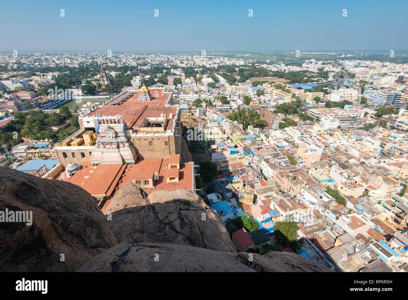 Trichy rock fort temple hi-res stock photography and images - Alamy