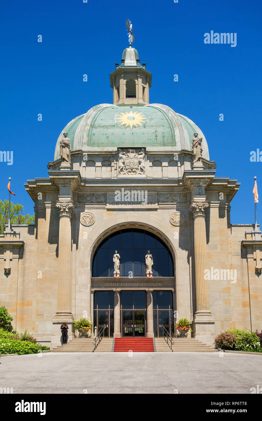 Liberty Grand Entertainment Complex in Toronto, Ontario, Canada Stock ...