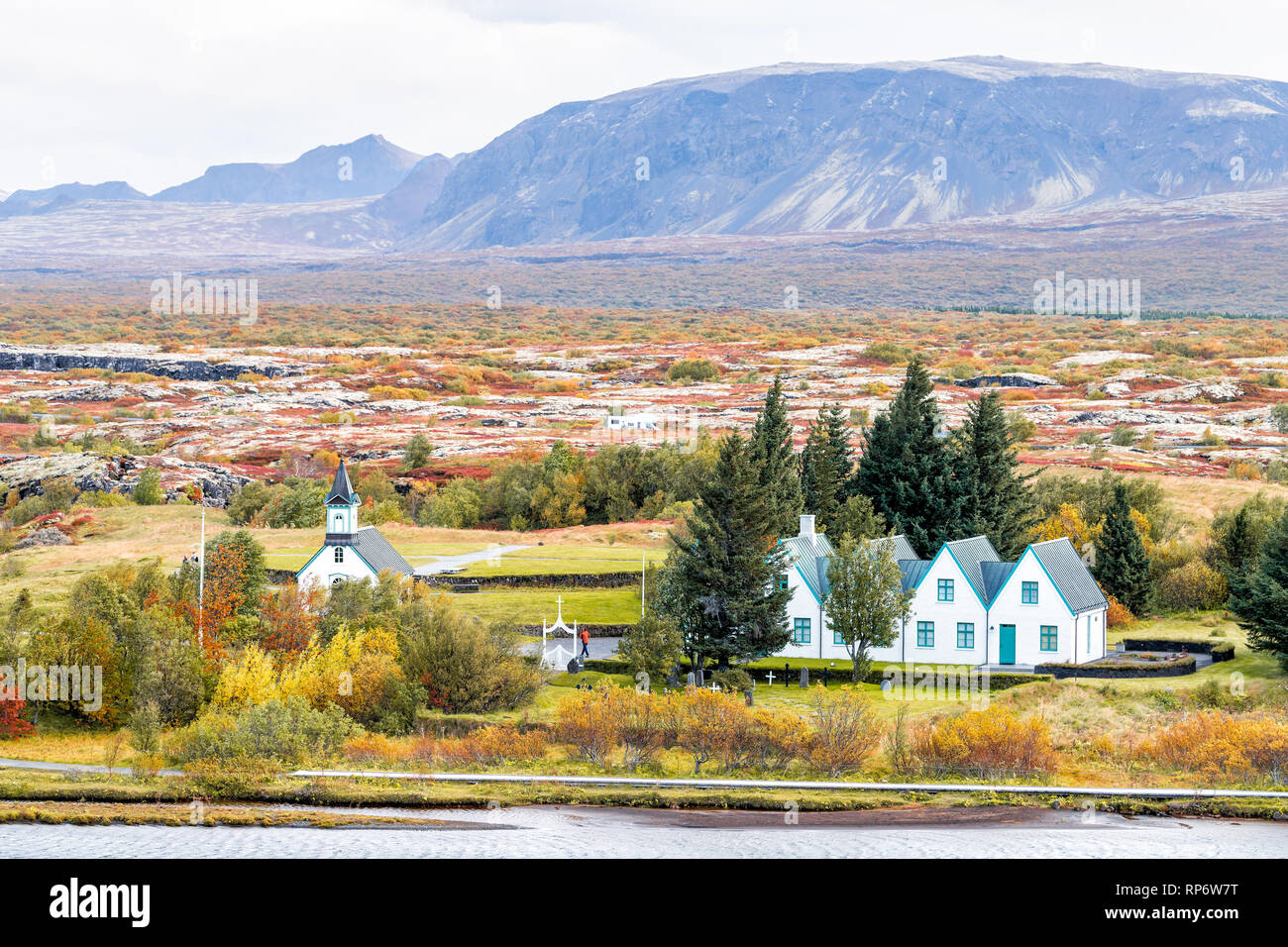 Thingvallakirkja church hi-res stock photography and images - Alamy