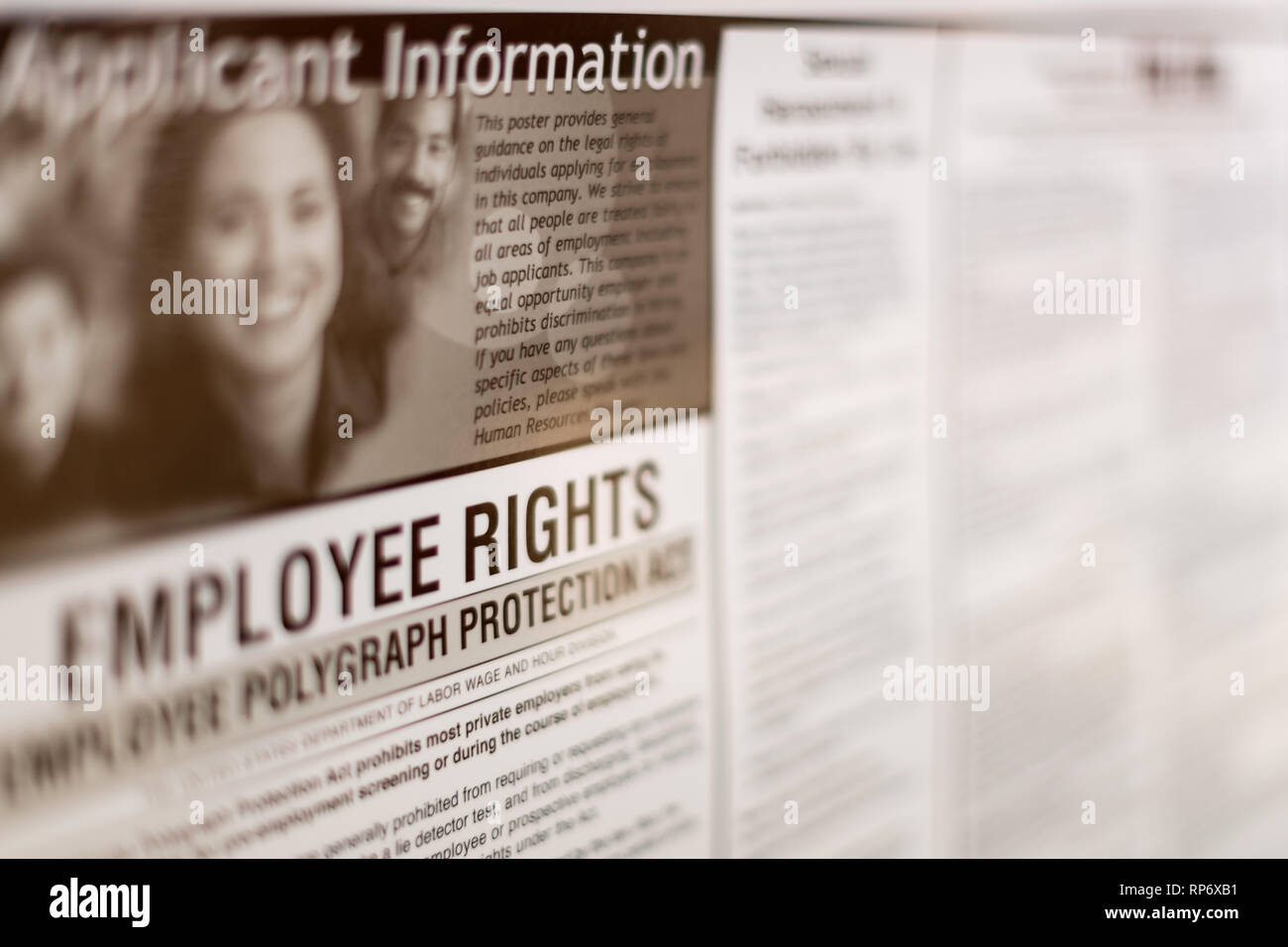 Employee polygraph protection act hi-res stock photography and images ...