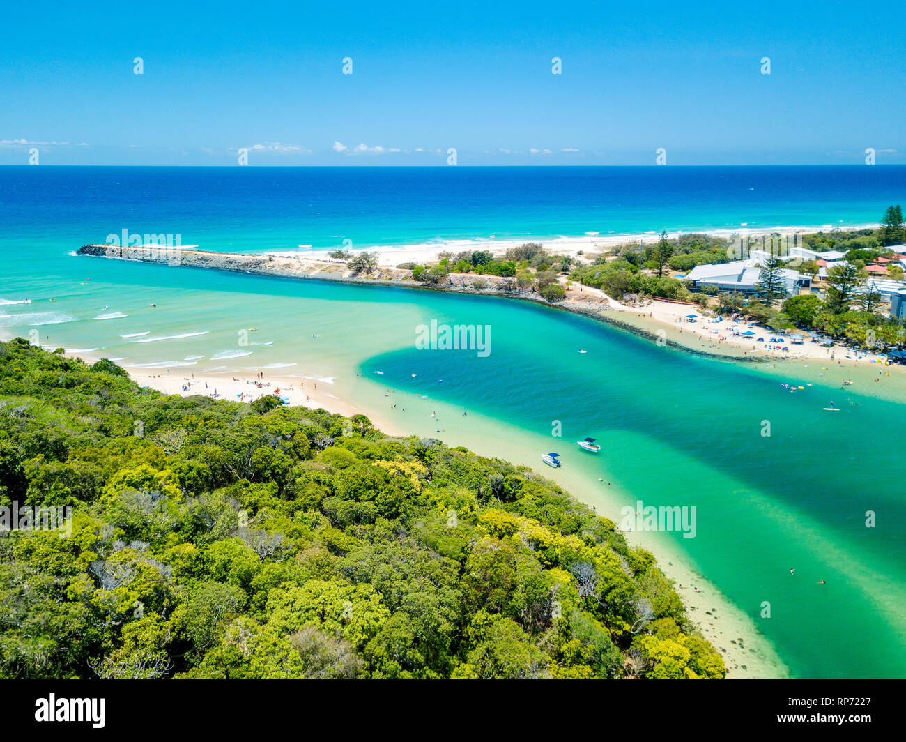 Queensland beach east coast australia hi-res stock photography and ...
