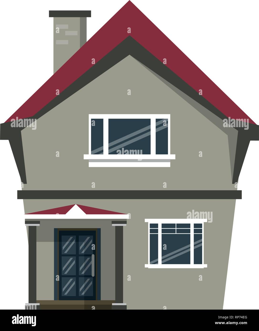 House real estate cartoon isolated Stock Vector Image & Art - Alamy