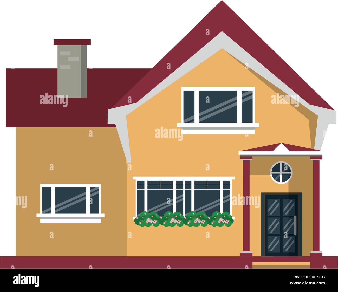 House real estate cartoon isolated Stock Vector Image & Art - Alamy