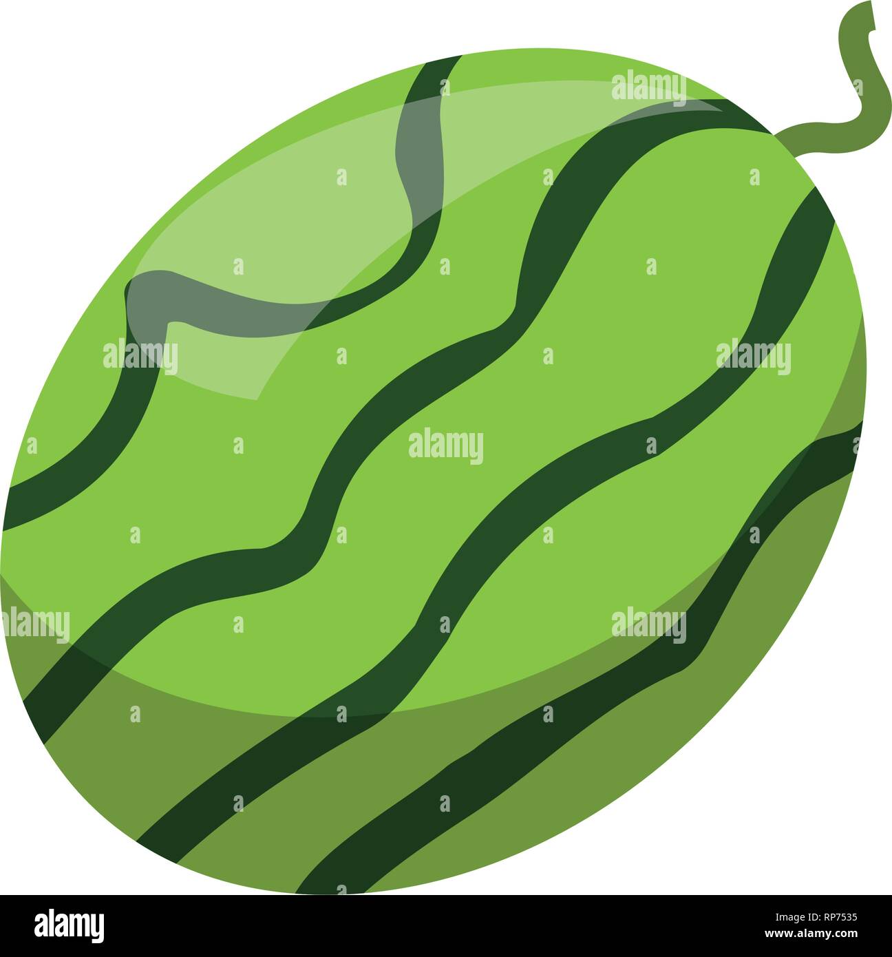 watermelon fresh fruit cartoon Stock Vector Image & Art - Alamy