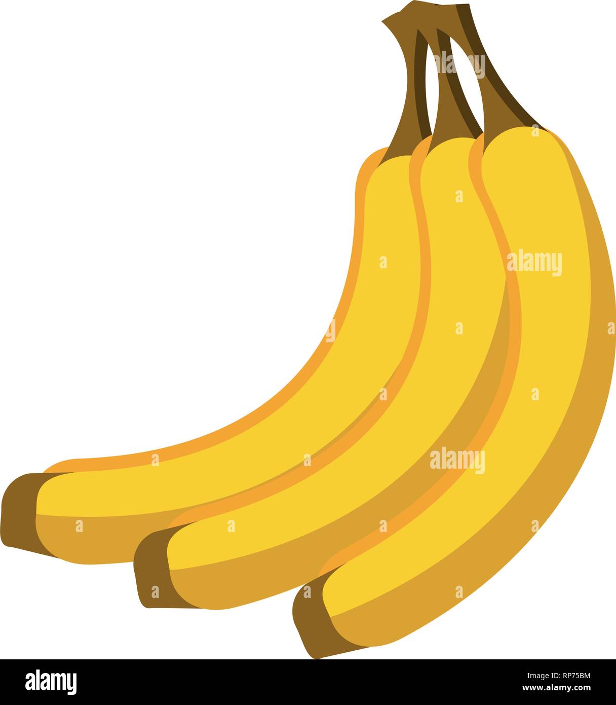 Bananas sweet fruit cartoon Stock Vector Image & Art - Alamy
