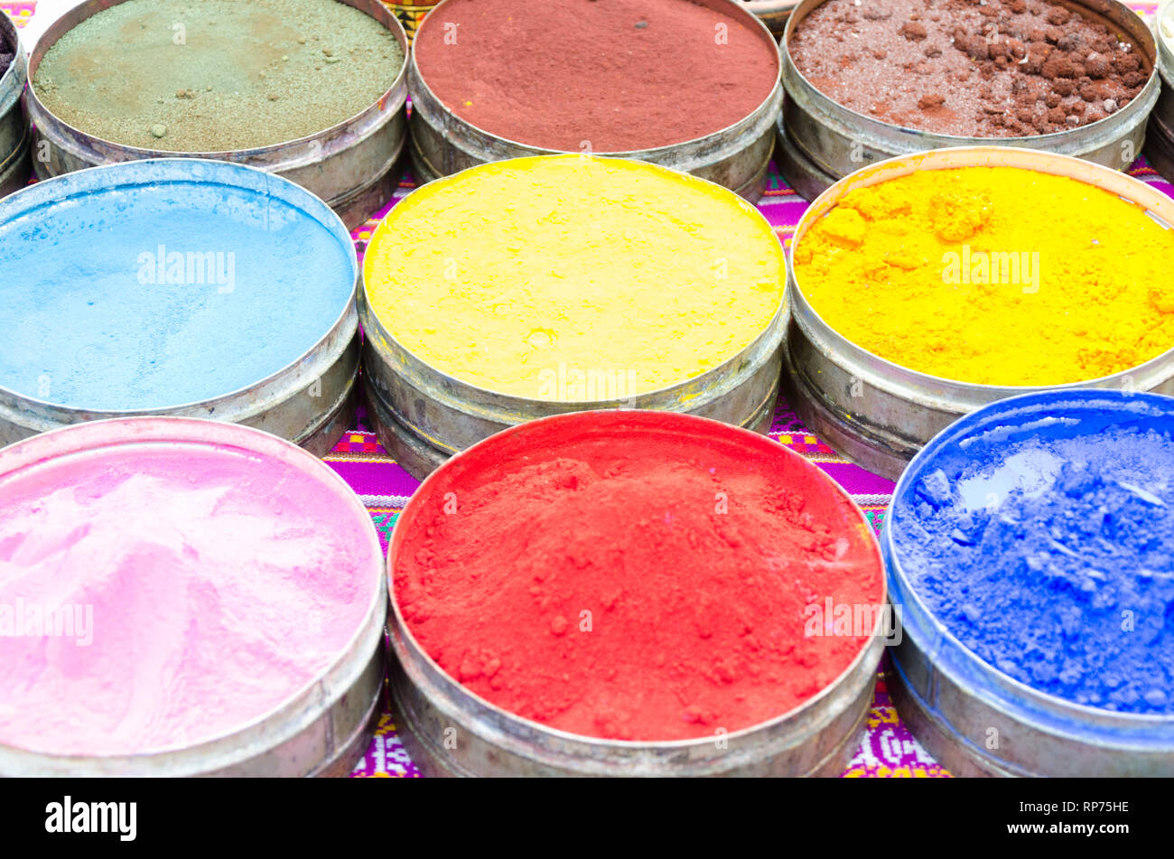 Pigment powders hi-res stock photography and images - Alamy