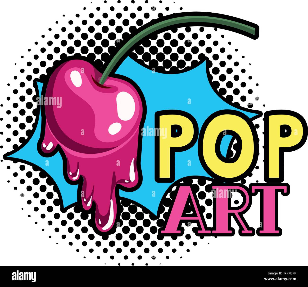 cherry dripping icon Stock Vector Image & Art - Alamy