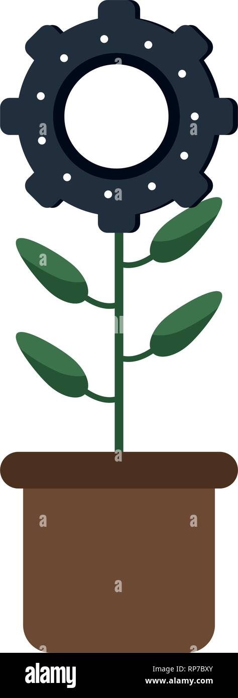 Mechanical flower Stock Vector Images - Alamy