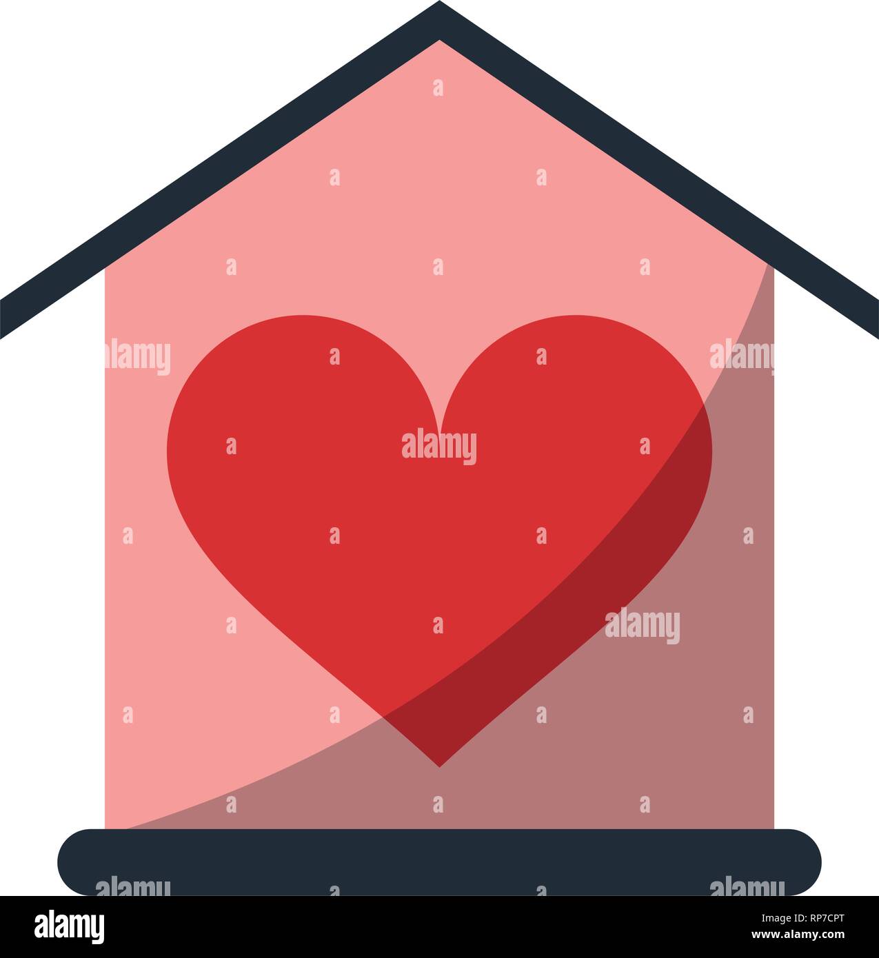 House romanticism Stock Vector Images - Alamy