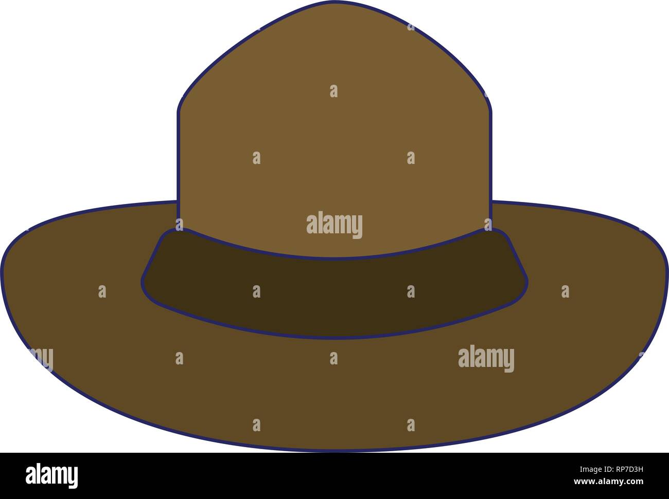 vintage male hat symbol Stock Vector Image & Art - Alamy