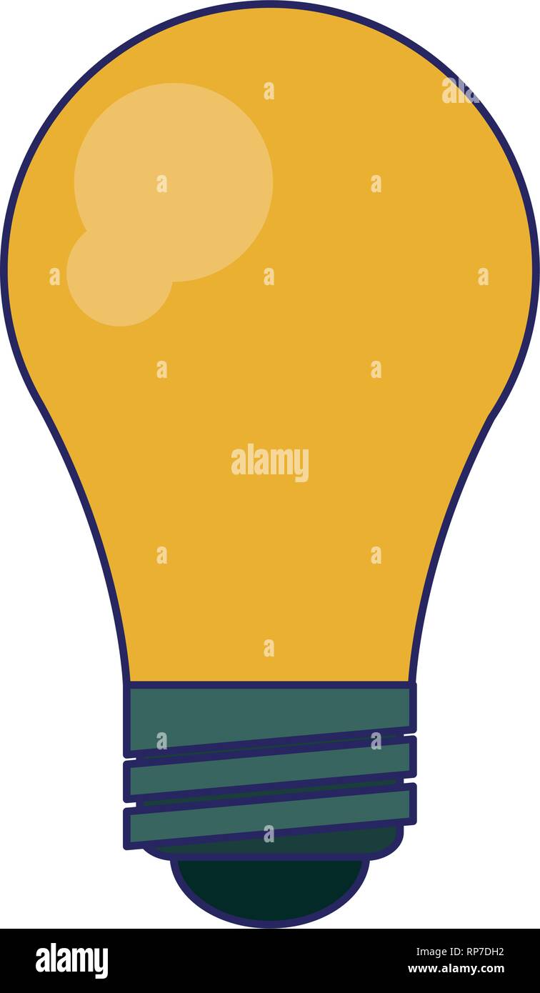 bulb light symbol isolated Stock Vector Image & Art - Alamy