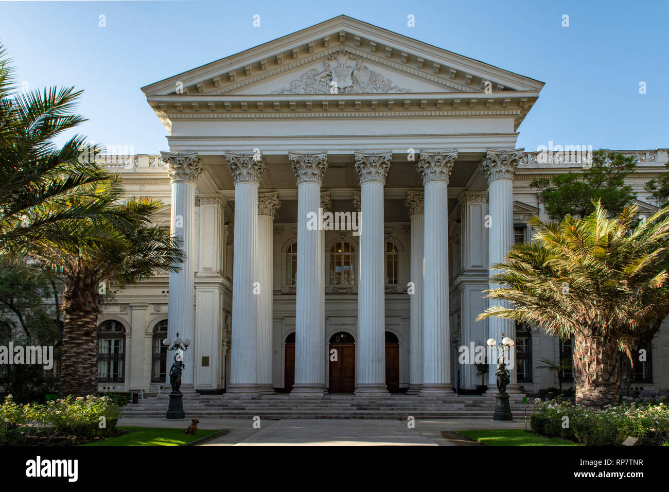 Old National Congress Hall, Santiago, Chile Stock Photo - Alamy