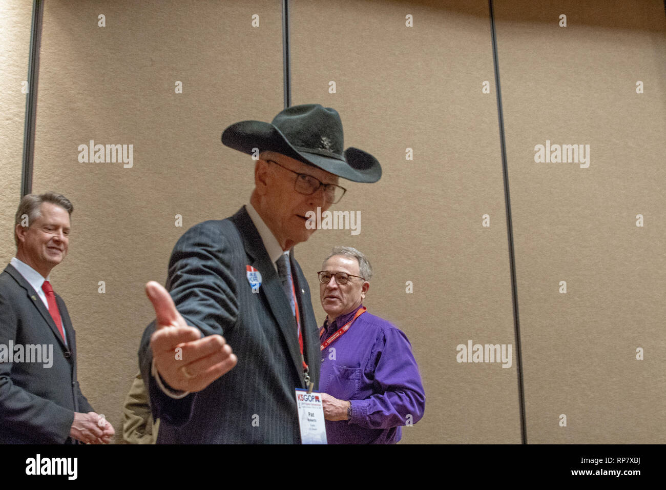 Politician wearing a cowboy hat hi-res stock photography and images - Alamy