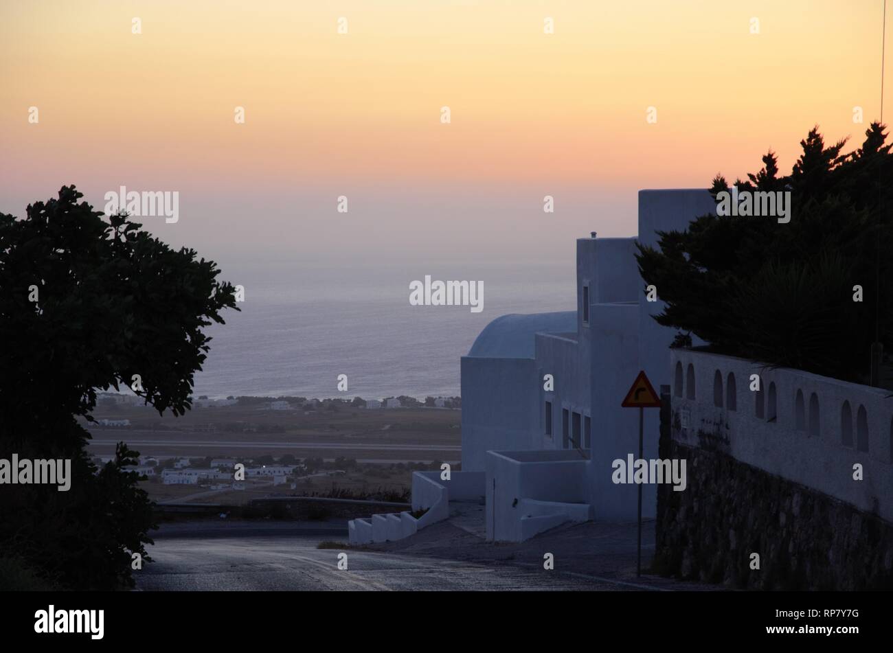 Explore greek sunset hi-res stock photography and images - Alamy