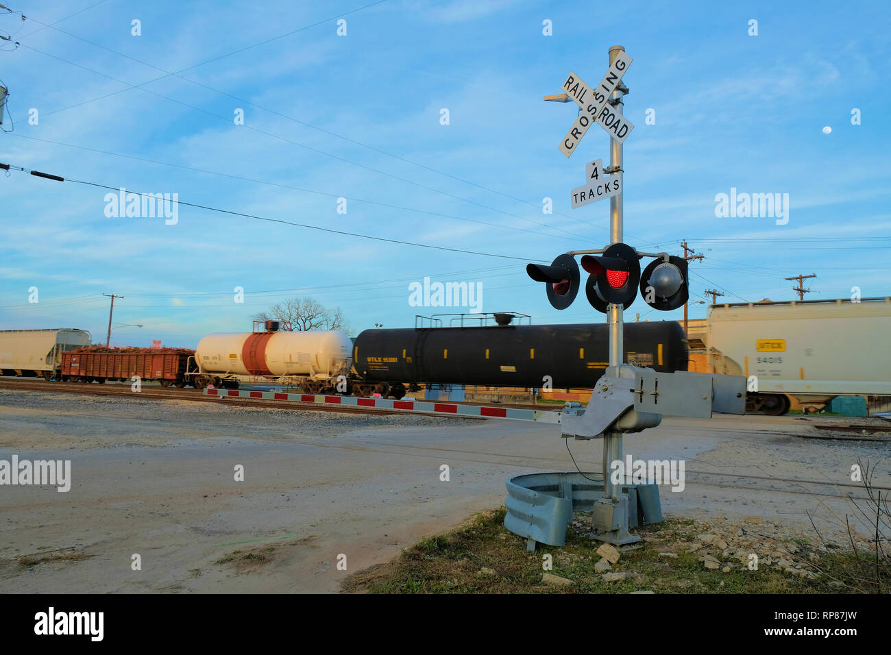Level Crossing Gate High Resolution Stock Photography and Images - Alamy