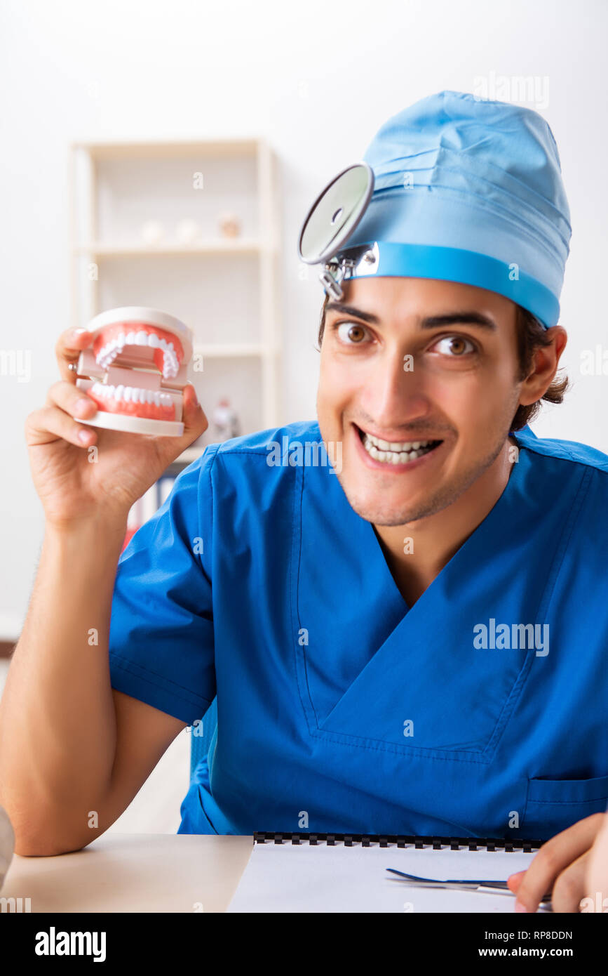 Mad doctor working in the clinic Stock Photo - Alamy